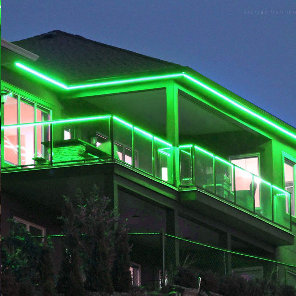 Furtun Luminos Led Neon Flex LUXON Lumina Verde